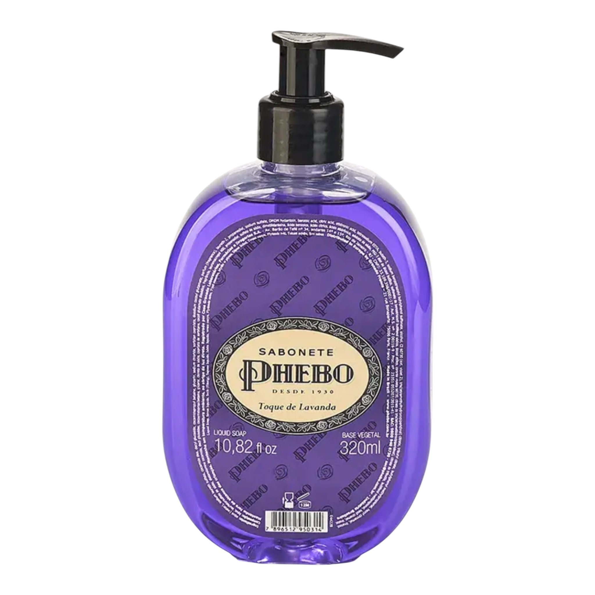 Sabonete Líquido de Glicerina Phebo Toque de Lavanda 320ml | Things of ...