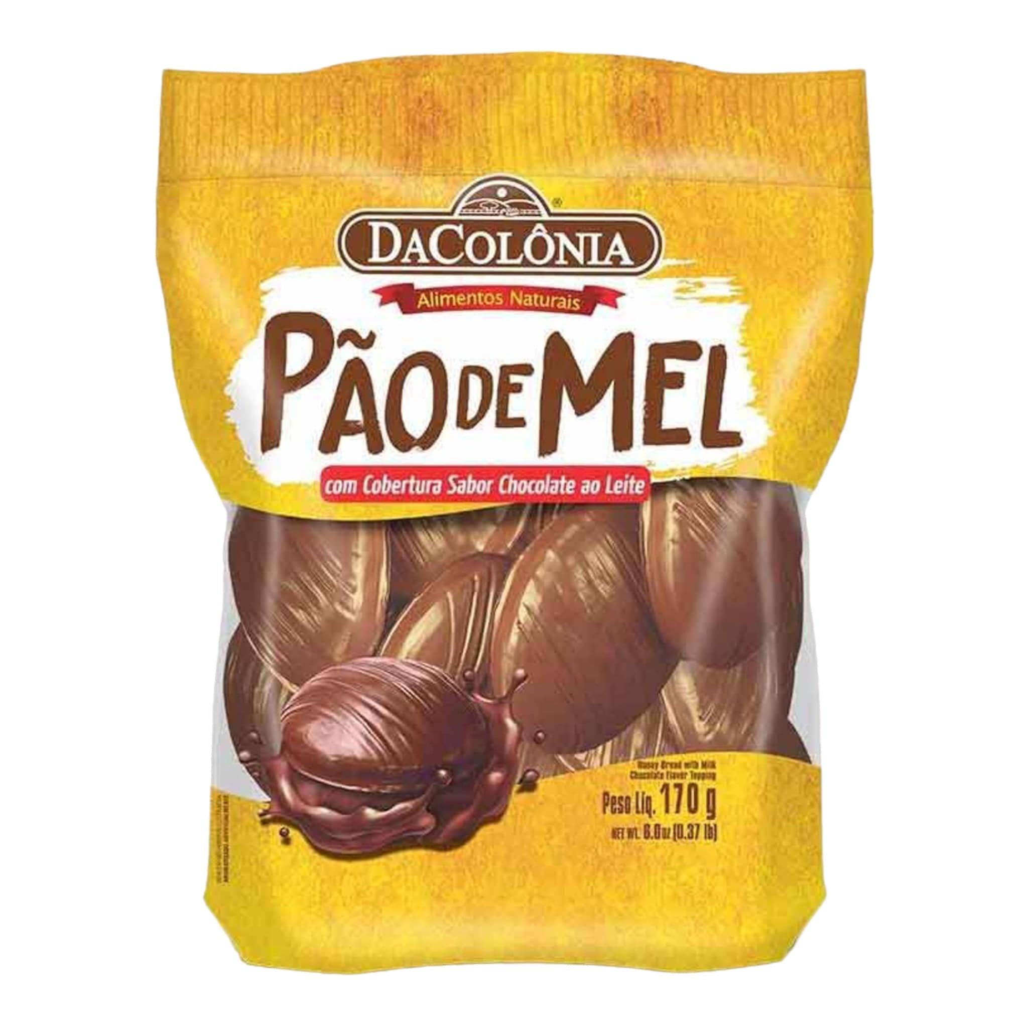 Pão de Mel DaColônia Sabor Chocolate 170g | Things of Brazil